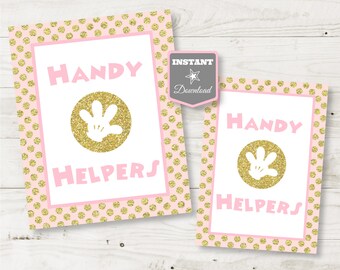 Handy Helpers Sign - Etsy