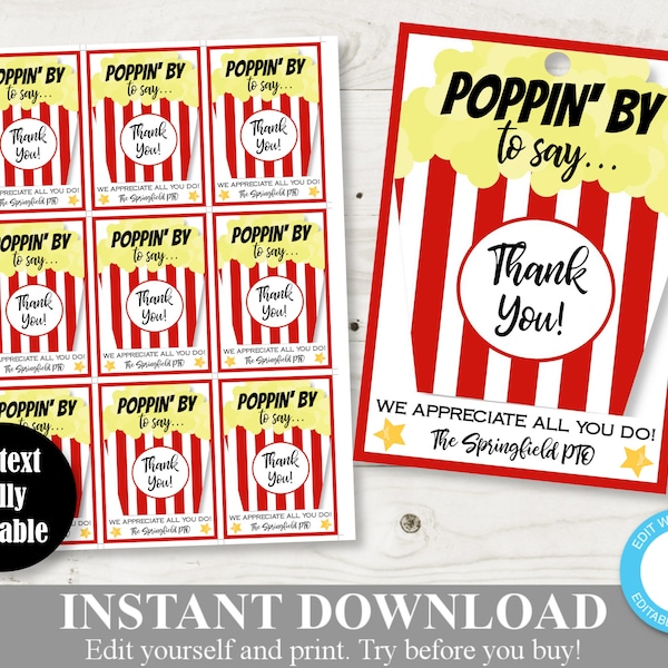 Popcorn Bag - Etsy
