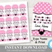 INSTANT DOWNLOAD Printable & Editable Light Pink Mouse - Etsy