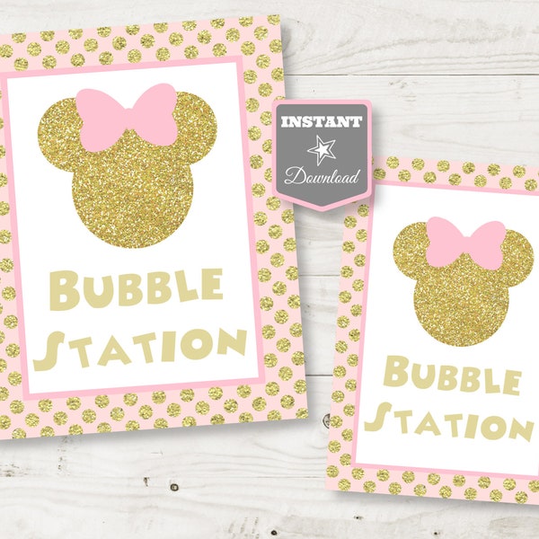 Bubble Station Sign - Etsy