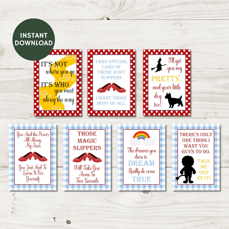 Wizard Oz Quotes - Etsy