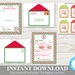 INSTANT DOWNLOAD Printable Santa Claus Package / Santa Letter / Child's ...