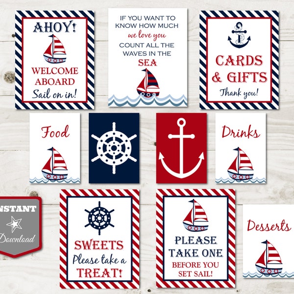 Nautical Party Decor - Etsy
