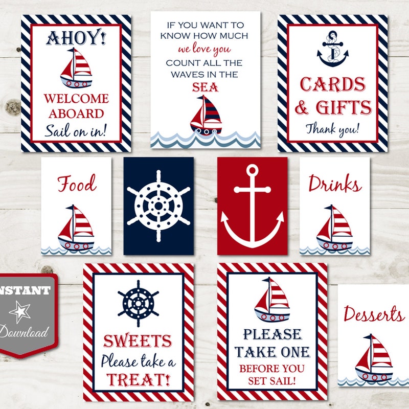Nautical Theme Party - Etsy