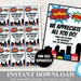 INSTANT DOWNLOAD Editable 8.5x11 Superhero Teacher Appreciation Week ...