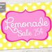 INSTANT DOWNLOAD Pink Lemonade Printable 8x10 Lemonade Sale Sign ...