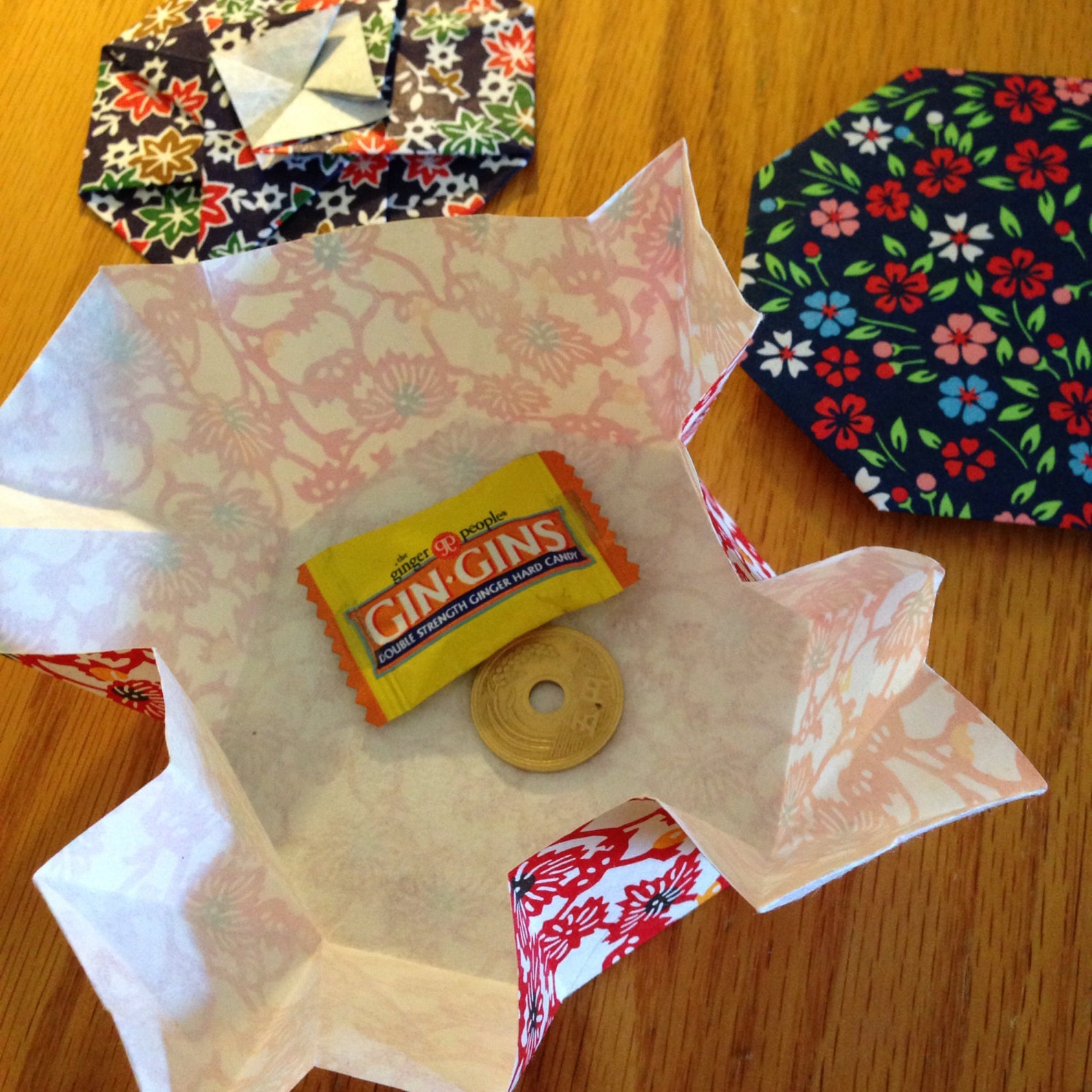 Eight Japanese Octagon Tato: Origami Envelopes or Flat Containers - Etsy