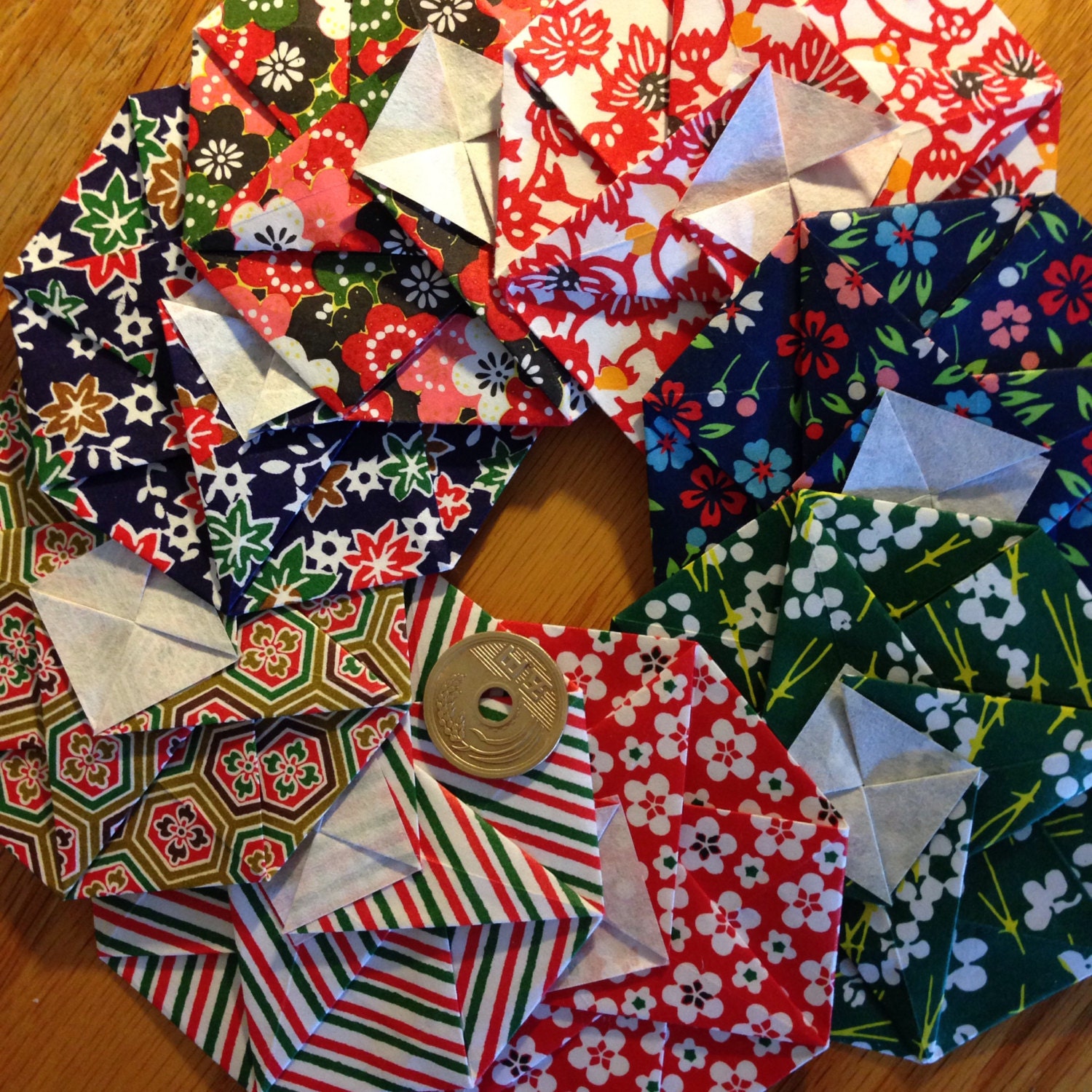 Eight Japanese Octagon Tato: Origami Envelopes or Flat Containers - Etsy