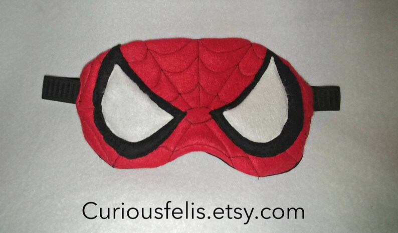 Spider Man Sleeping Mask - Etsy