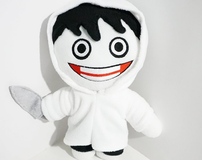 Jeff the Killer Plushie Inspired by Creepypasta | Etsy