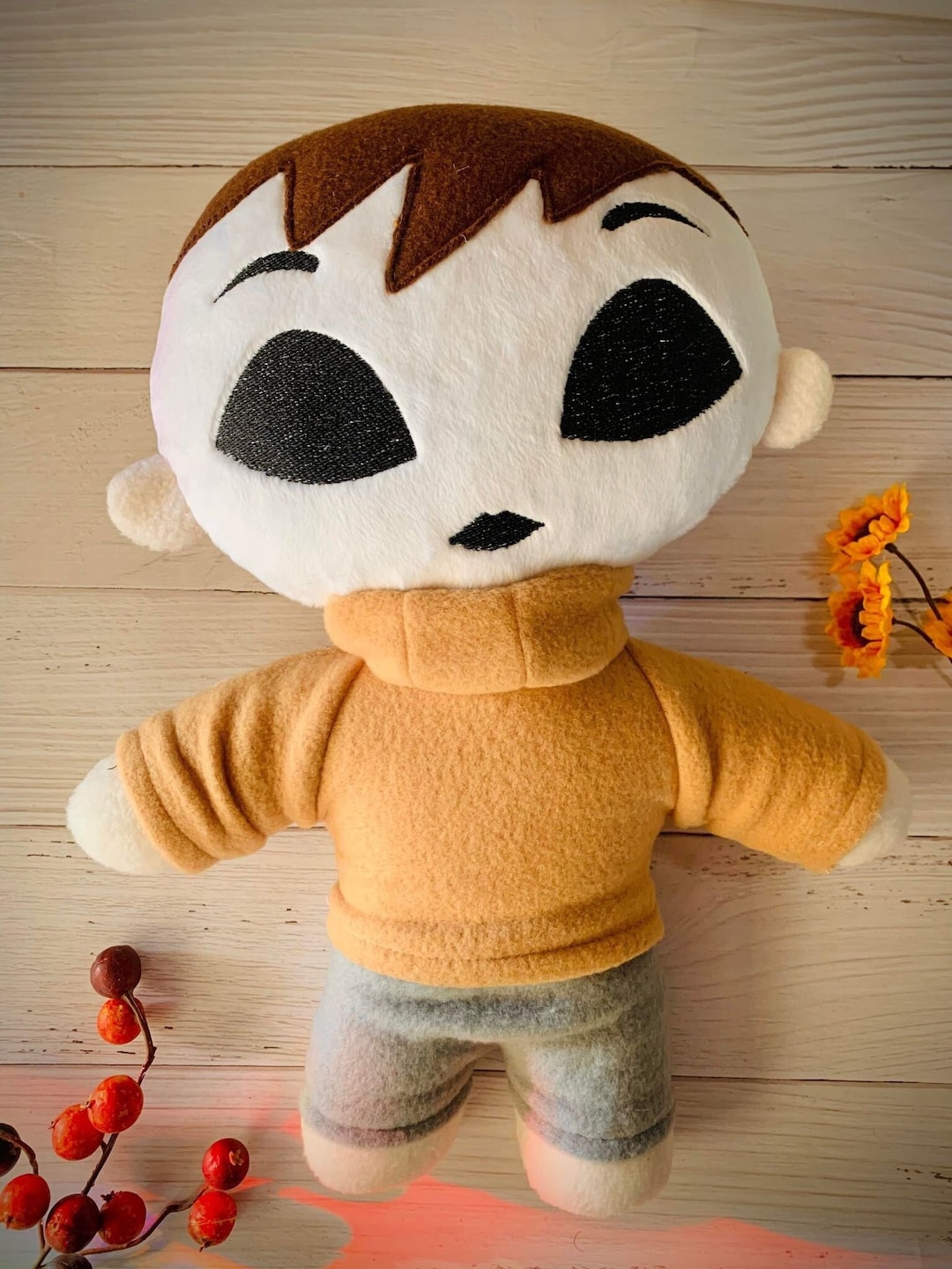 Masky Plush, Creepypasta, Marble Hornets, Creepypasta Plush - Etsy
