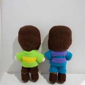 Frisk and Chara Plushies ~ Inspired by Undertale (unofficial) 11 ...