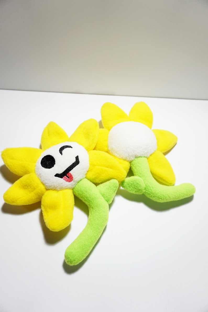 Flowey Plush Inspired by Undertale Flower Plush Unofficial | Etsy