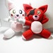 Mangle Plush Inspired by Five Nights at Freddy's unofficial Fnaf - Etsy