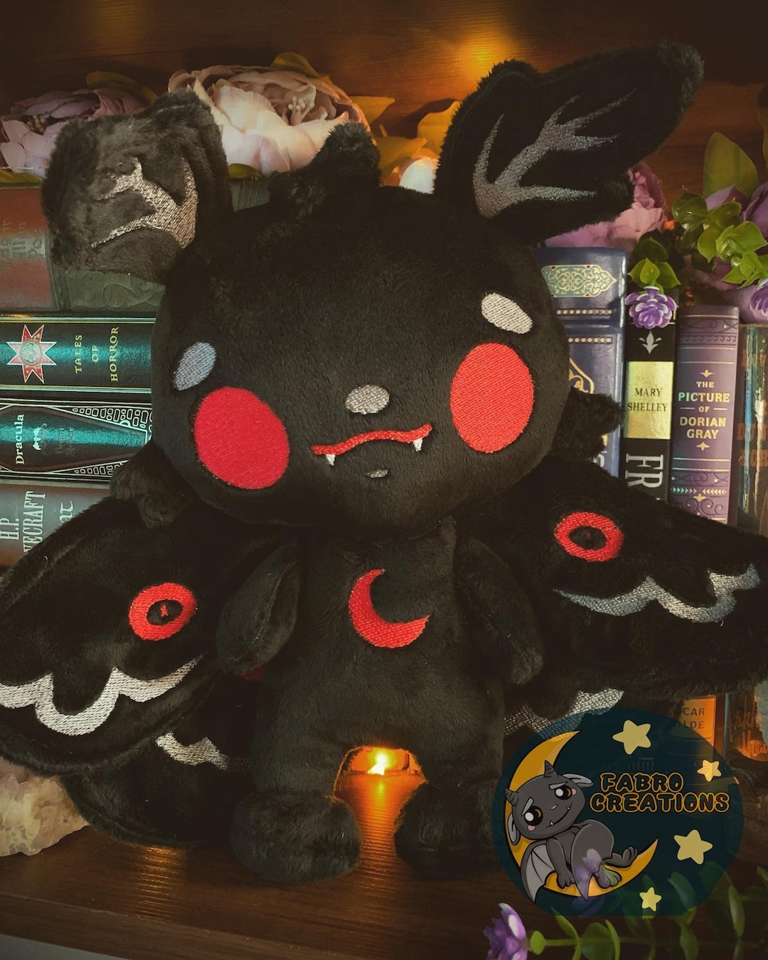 Mothman Plush, Cryptid Plush - Etsy