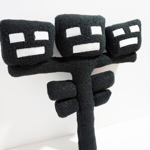 Wither Plush Inspired by Minecraft (unofficial) - Etsy