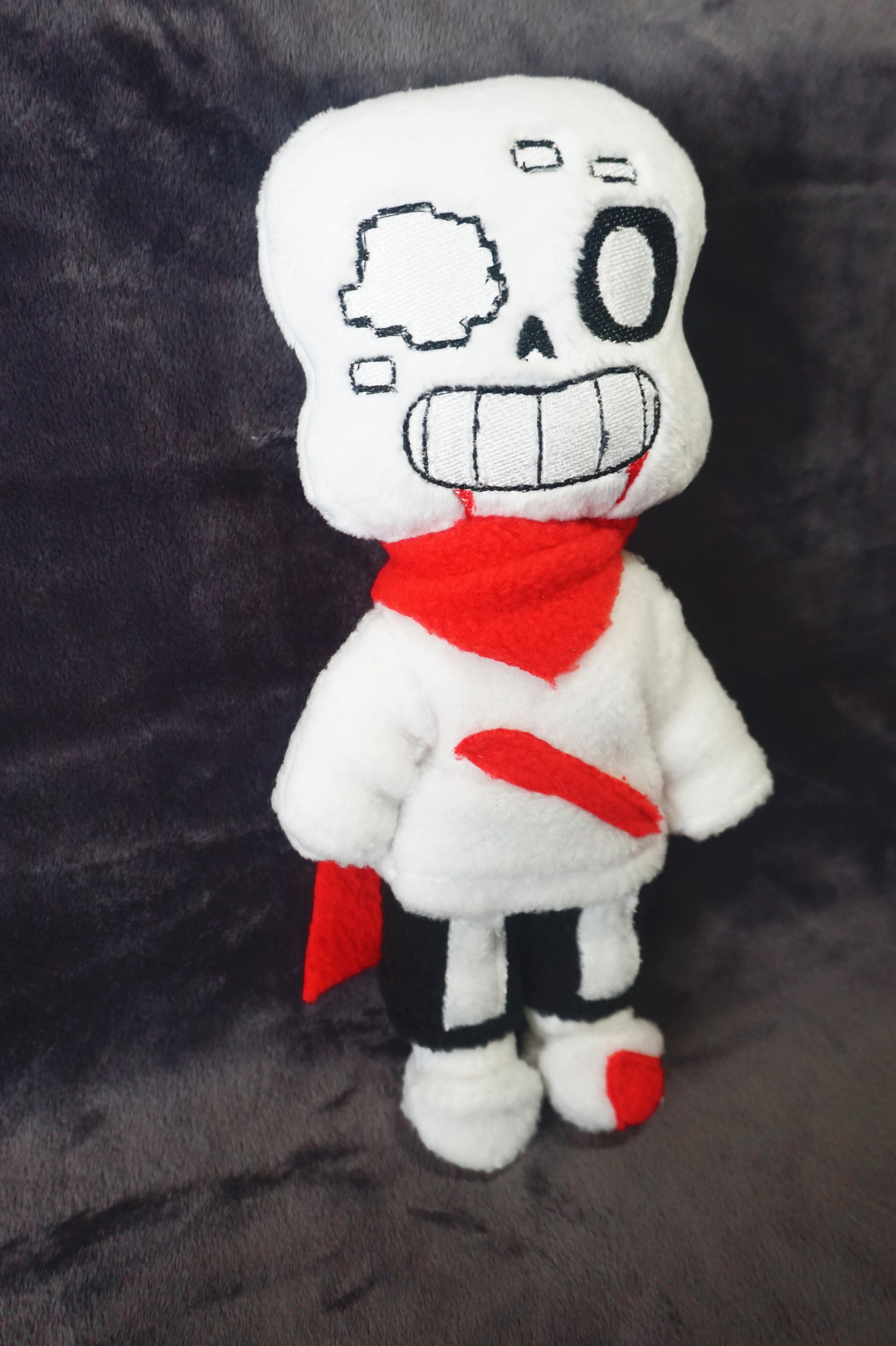 Geno Sans Plush, Undertale Aftertale, Handmade Minky Fleece - Etsy