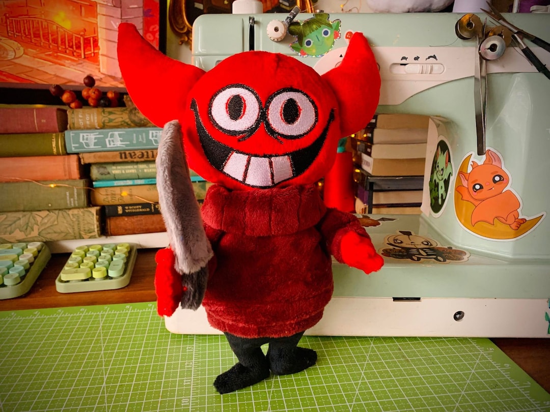 Bob Velseb Plush, It’s Spooky Month Inspired, Unofficial - Etsy