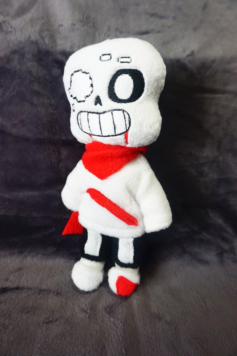 Geno Sans Plush, Undertale Aftertale, Handmade Minky Fleece - Etsy