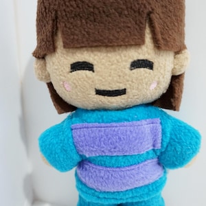 Frisk and Chara Plushies ~ Inspired by Undertale (unofficial) 11 ...