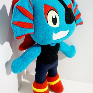Undyne Plush Inspired by Undertale Unofficial 55CM Huggable | Etsy