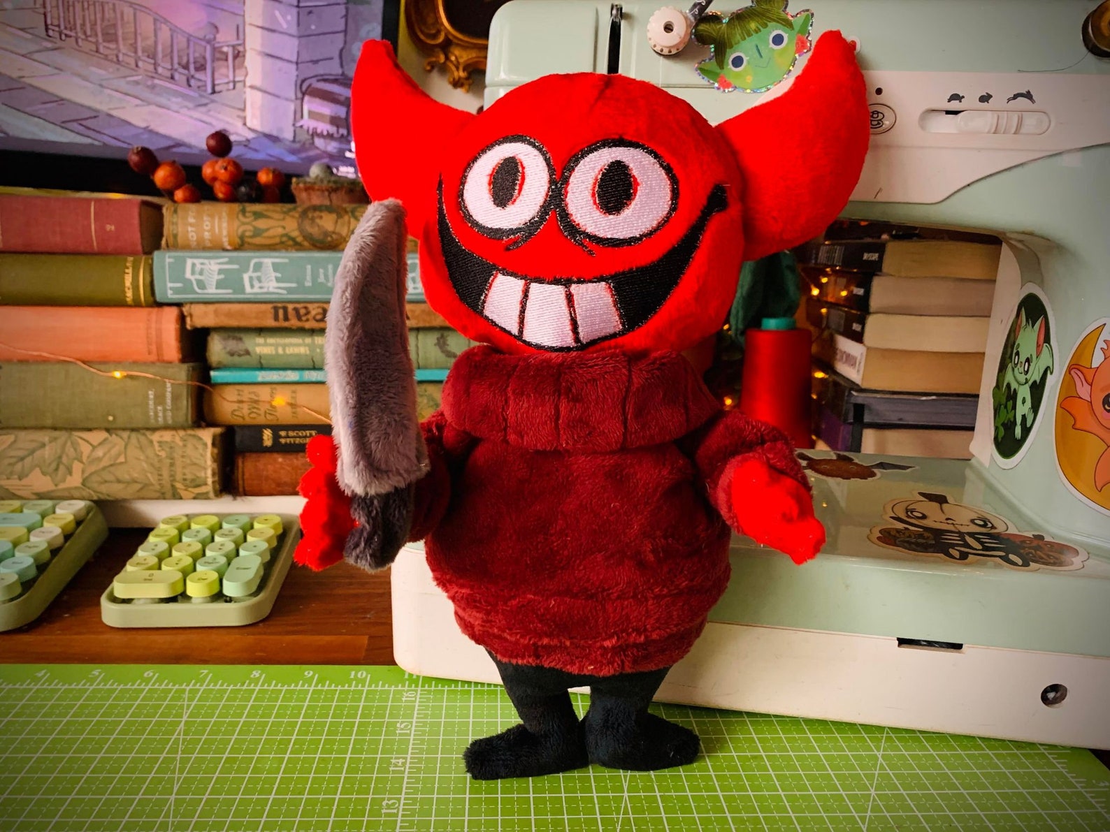 Bob Velseb Plush Its Spooky Month Inspired Unofficial - Etsy