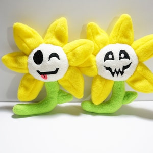 Flowey Plush Inspired by Undertale , Flower Plush (unofficial) - Etsy