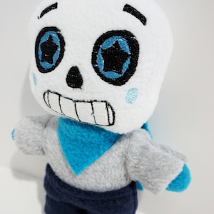 Blueberry Sans Plush Inspired by Underswap (unofficial) Undertale Plush ...