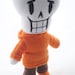 Underswap Papyrus Plush (unofficial) Undertale Plush, Papyrus Plush - Etsy