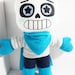 Blueberry Sans Plush, Underswap (unofficial) Undertale, Blueberry ...