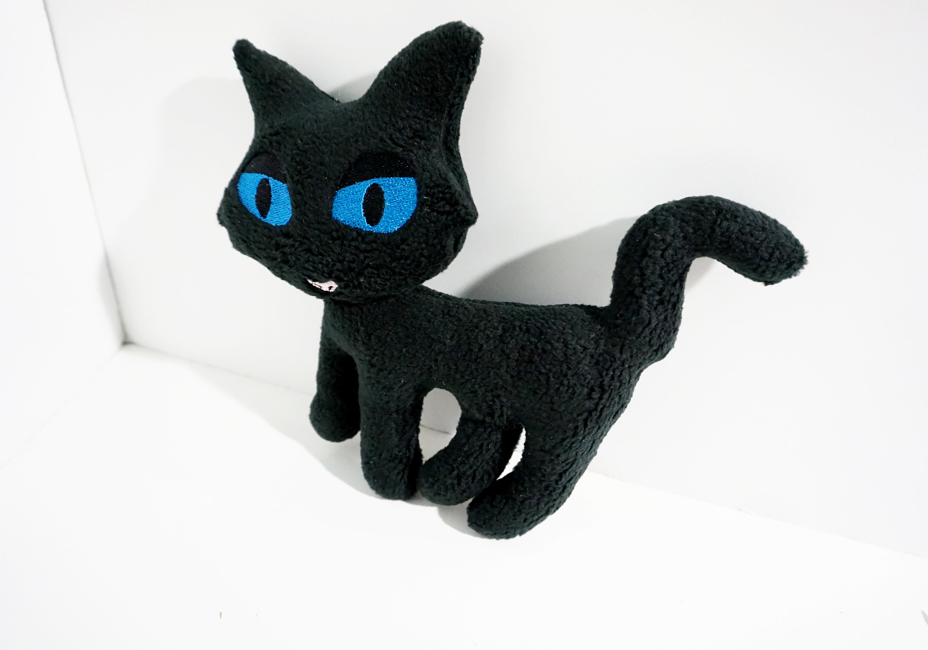 Wuss Puss Plush Coraline's Cat Plush Inspired by Coraline | Etsy UK