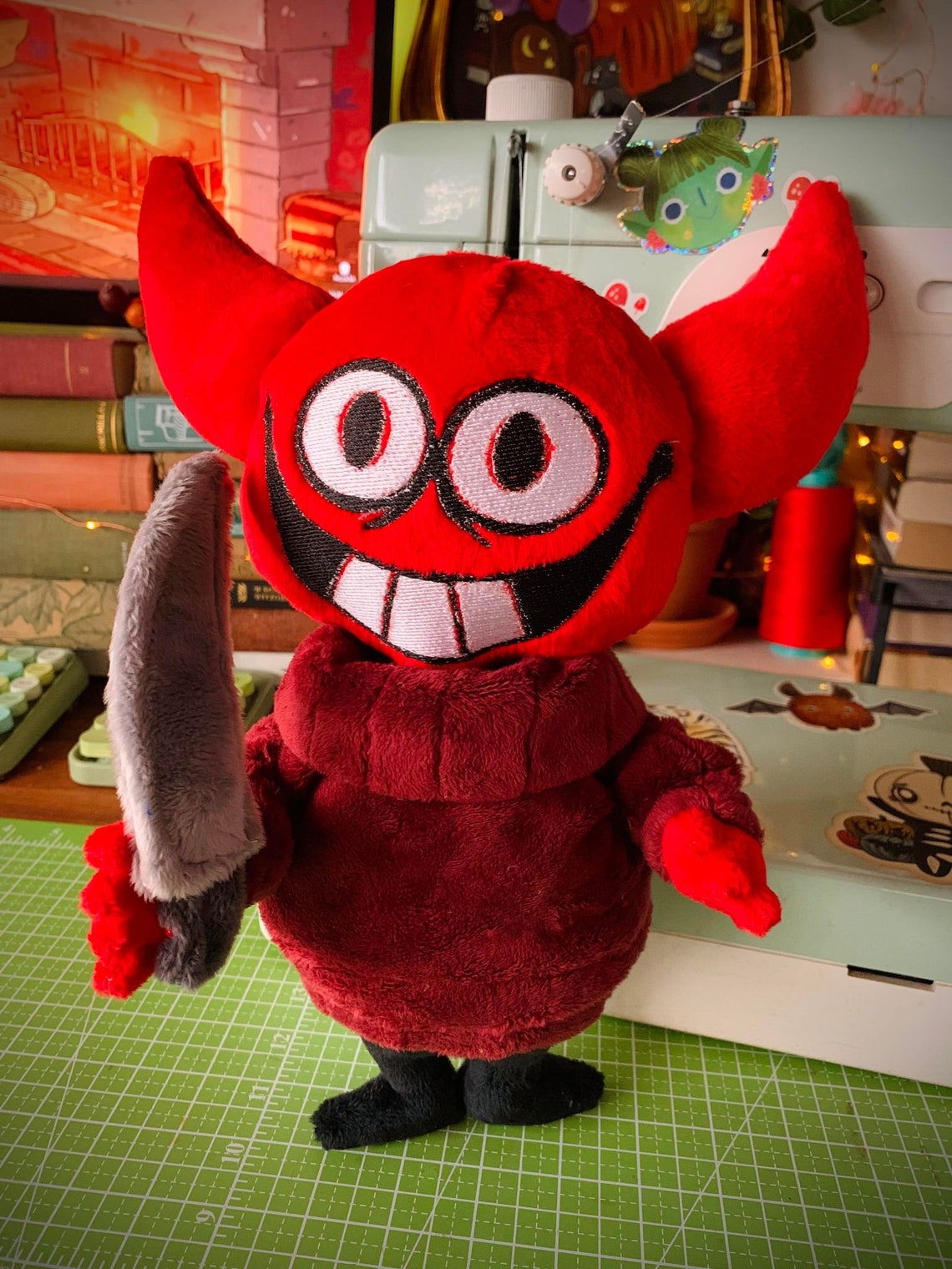 Bob Velseb Plush Its Spooky Month Inspired Unofficial - Etsy