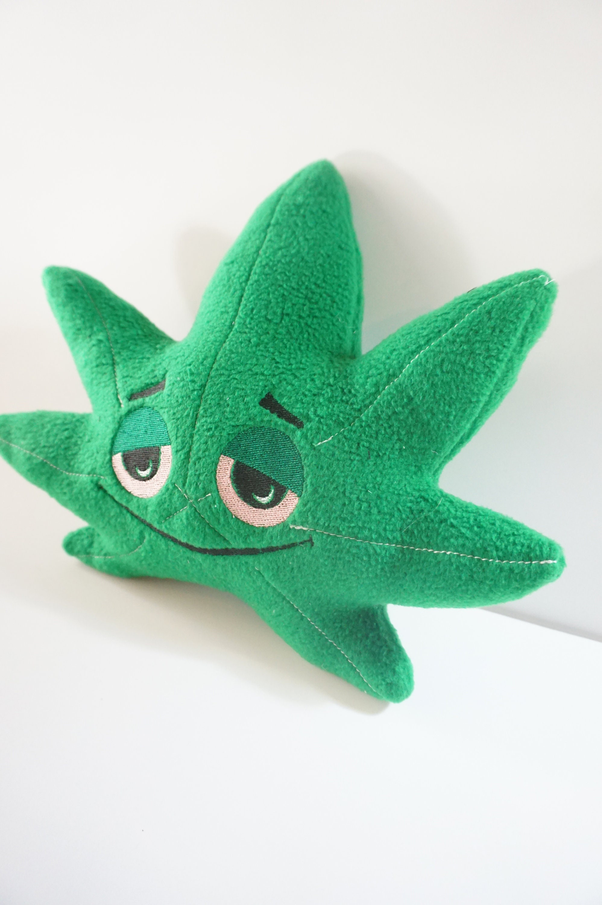 Cannabis Leaf Plush Little Frank Hippie Pillow - Etsy Canada