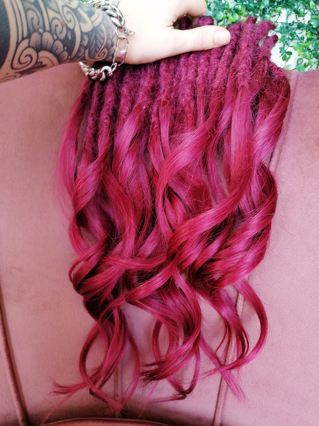 Human Hair Long Loose Ends Goddess, Mermaid Locks Extensions - Etsy ...