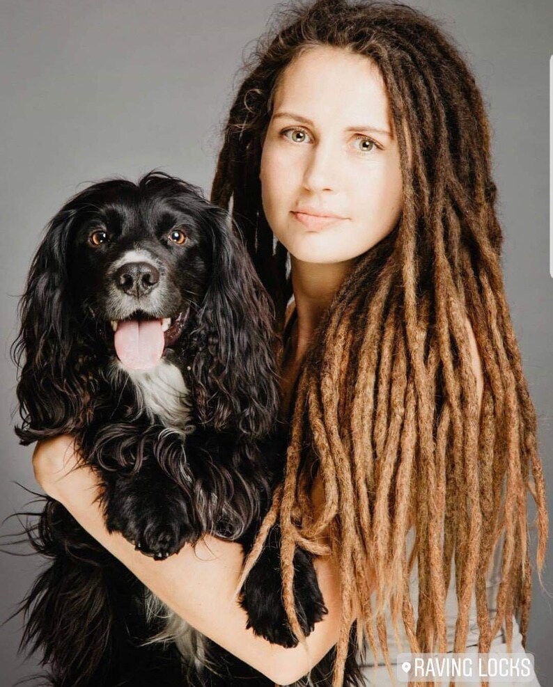 40 Human Hair Dreadlocks for a Full Head Installation | Etsy