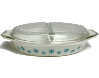 Pyrex Divided Dish - Etsy