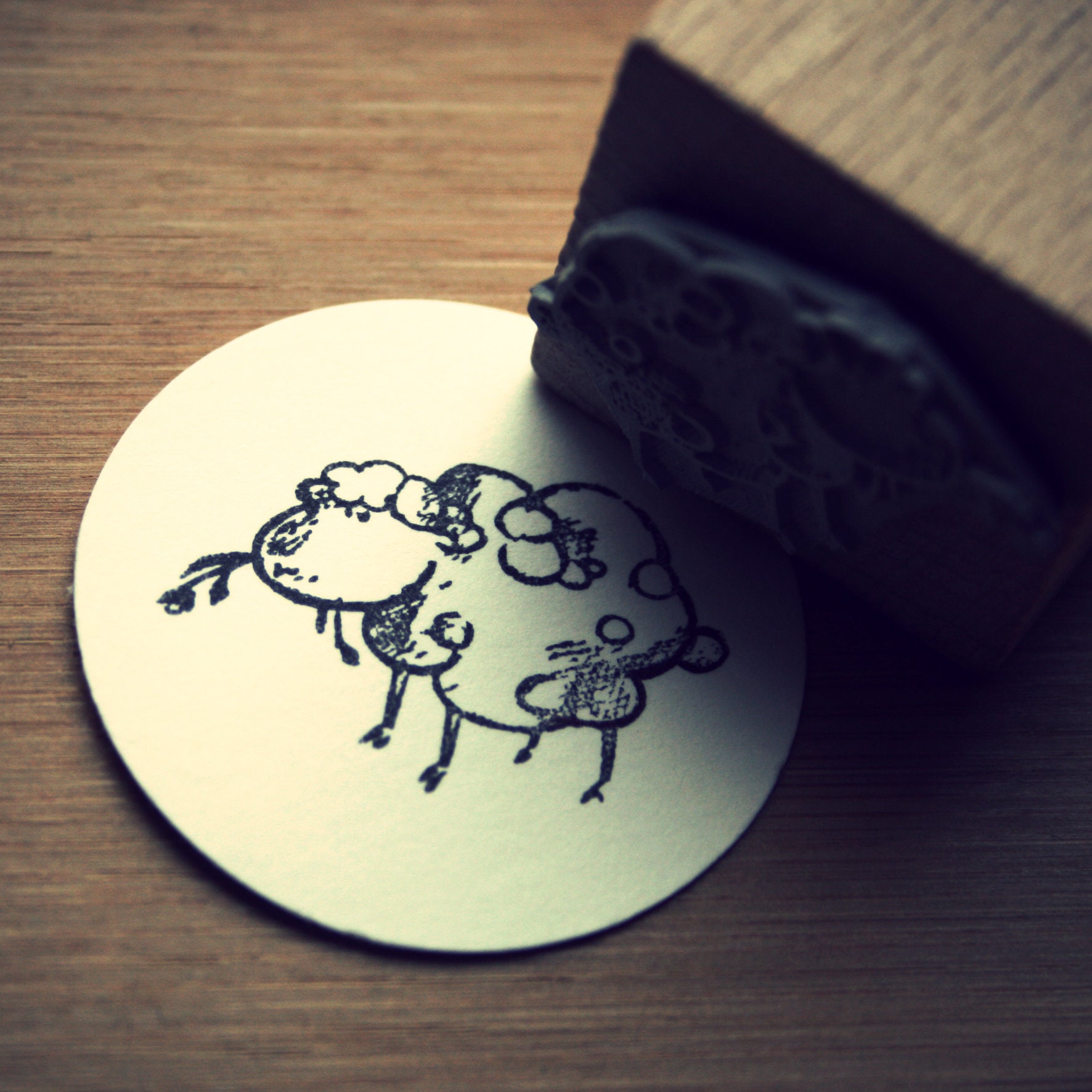 Stempel schaf - Etsy