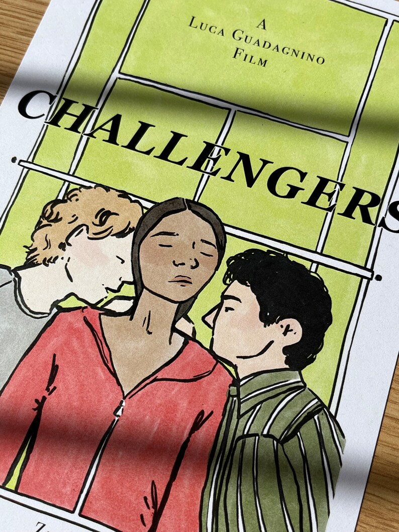 Challengers Poster - A5 Print - Etsy