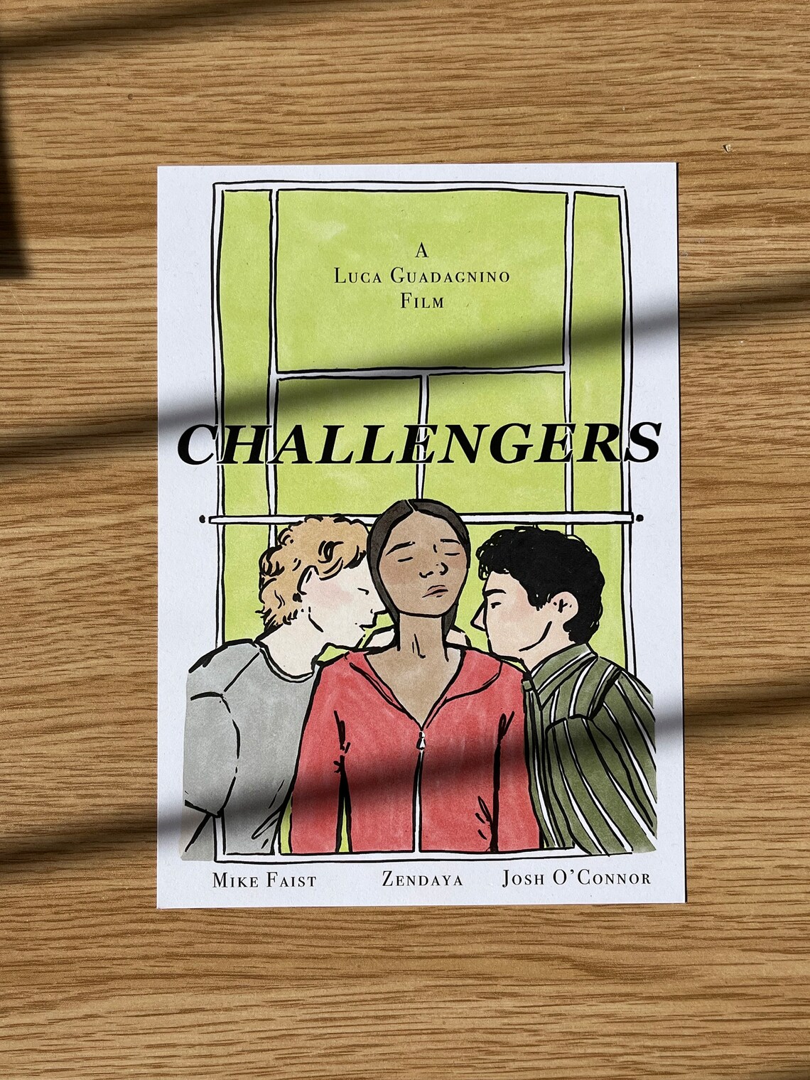 Challengers Poster - A5 Print - Etsy