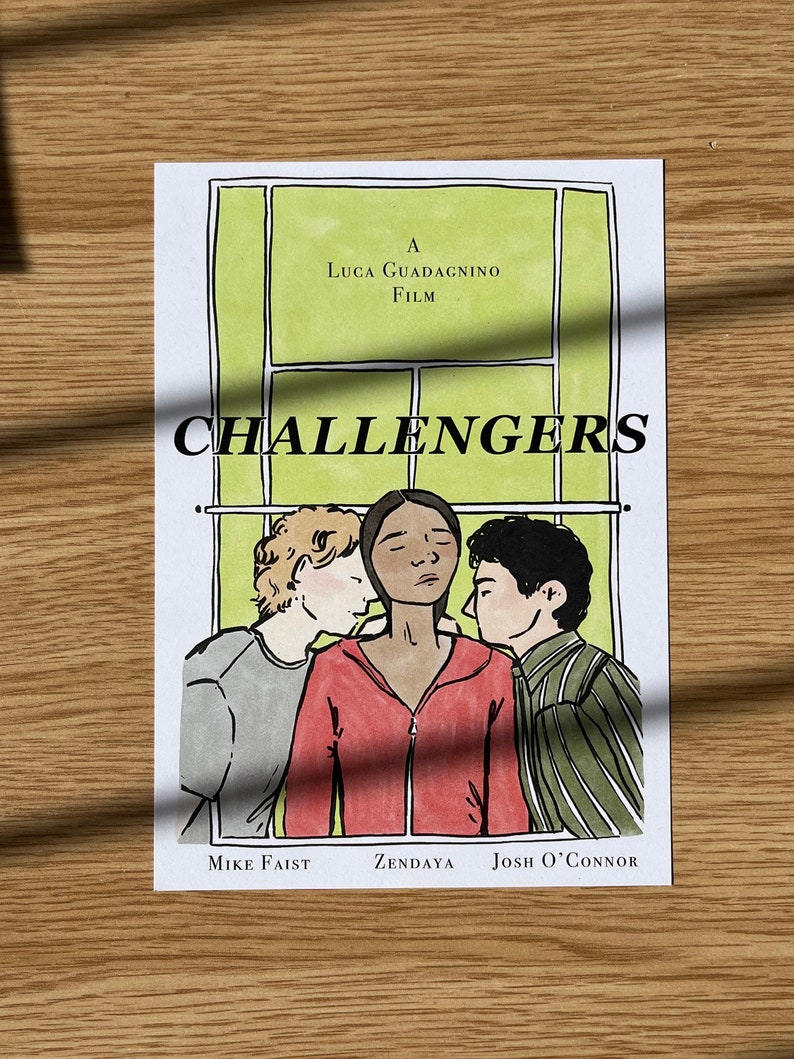 Challengers Poster - A5 Print - Etsy
