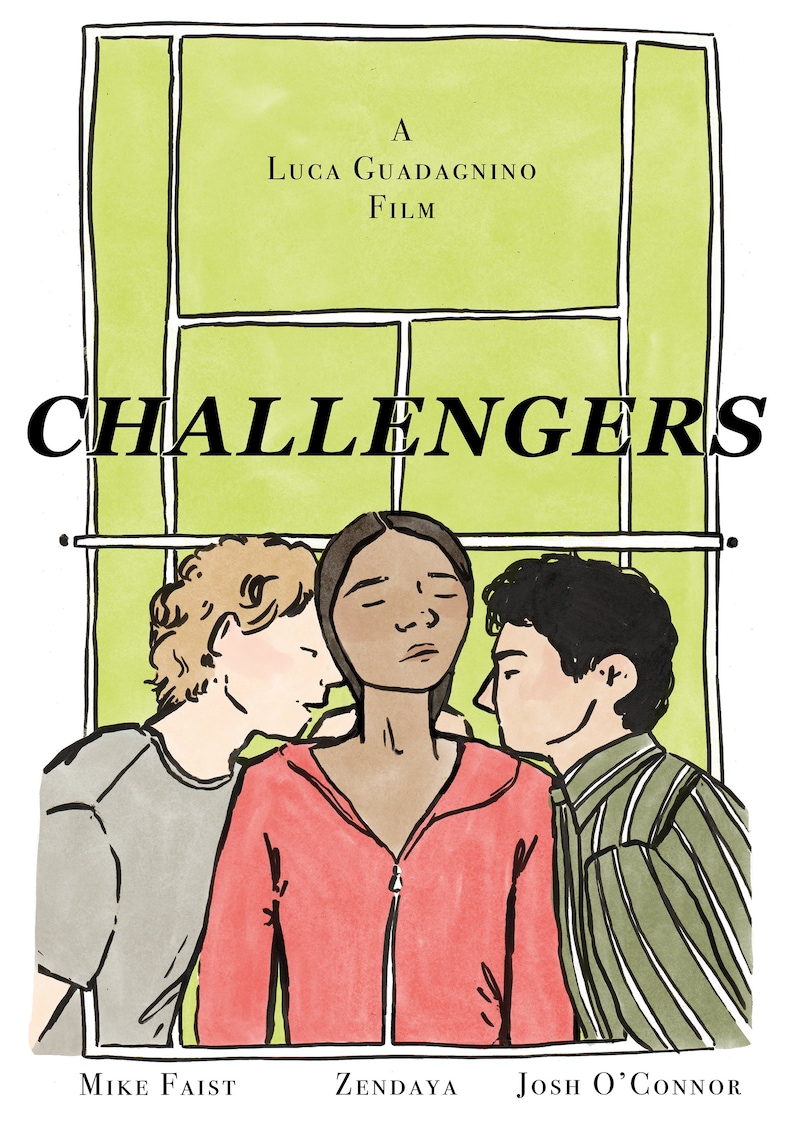 Challengers Poster - A5 Print - Etsy
