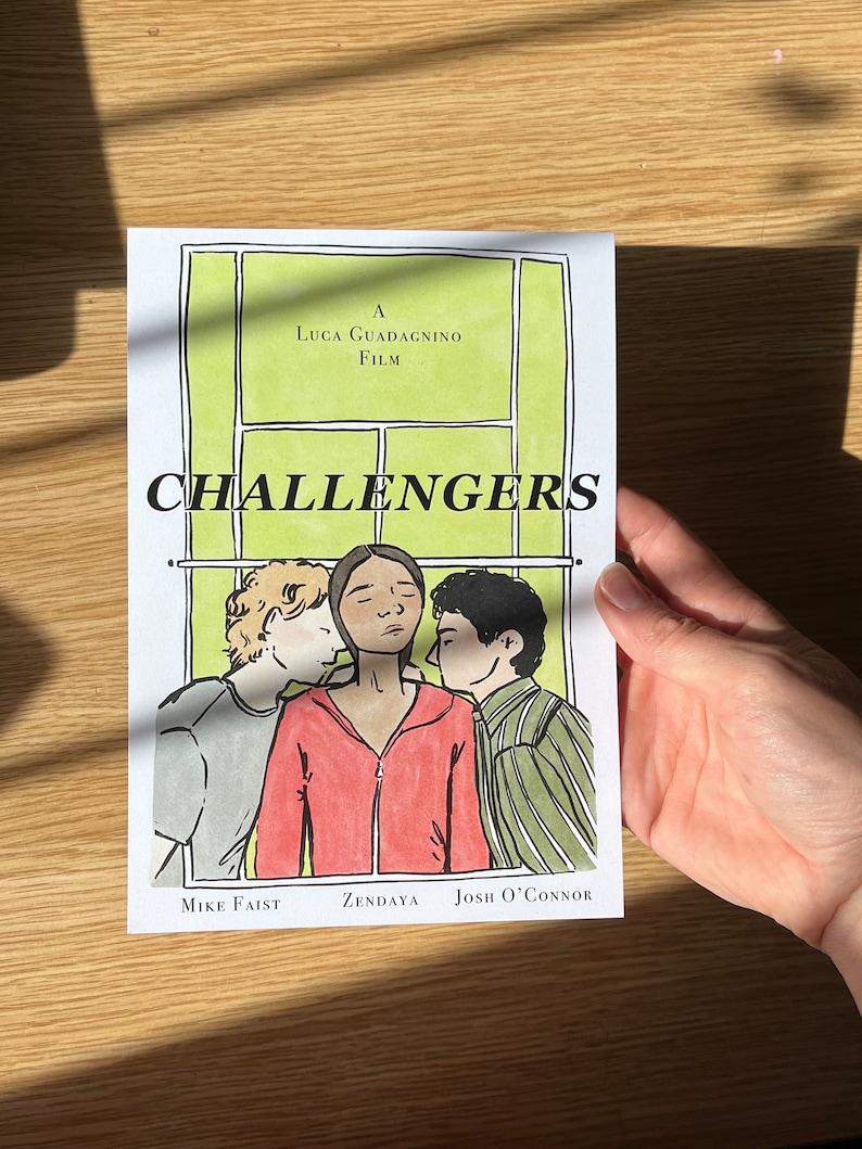 Challengers Poster - A5 Print - Etsy