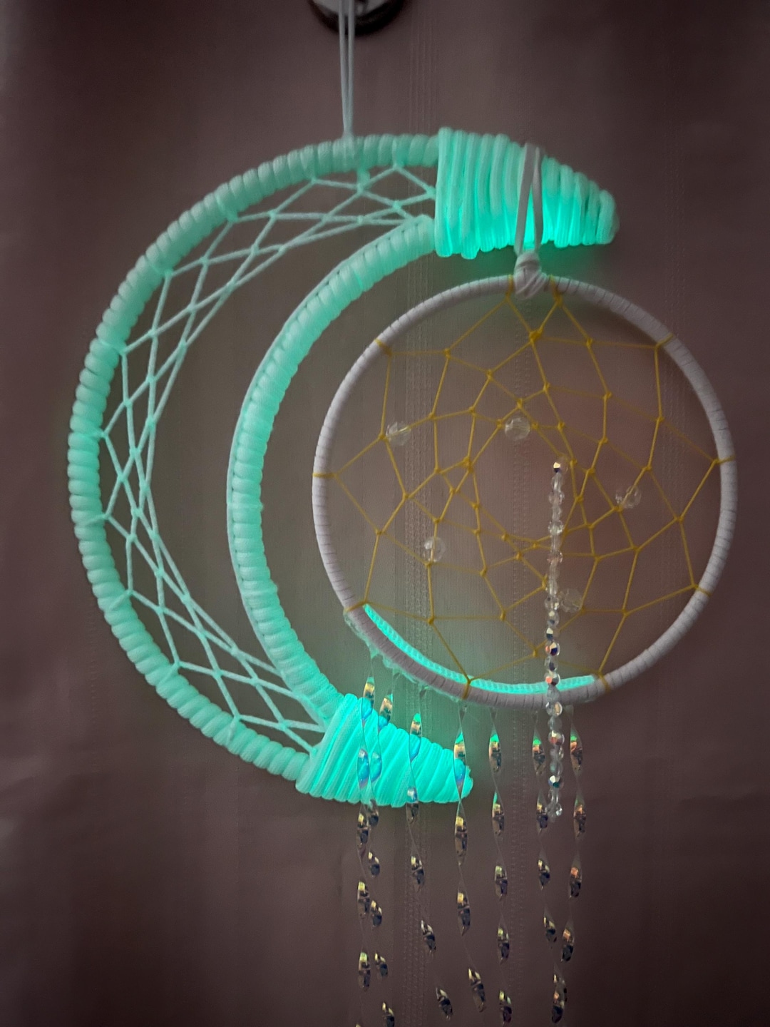 Glow in the Dark Dream Catcher - Etsy
