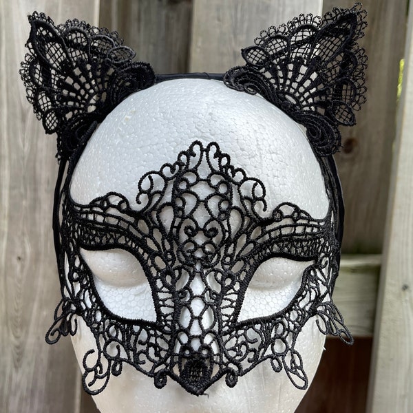 Lace Mask - Etsy