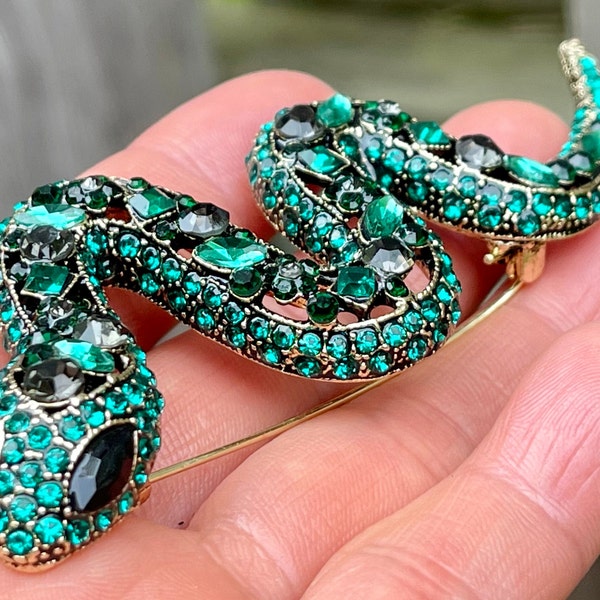 Snake Pin - Etsy