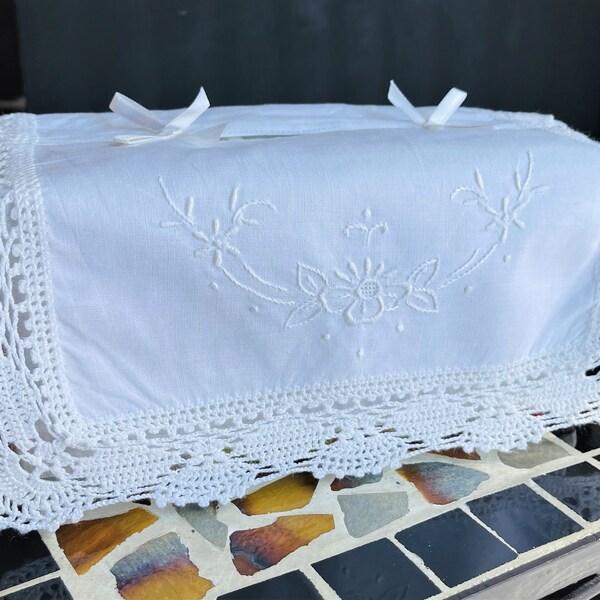 Tissue Box Cover - Etsy