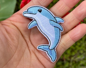 Dolphin Patch | Etsy