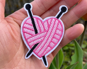 Knitting Patch - Etsy