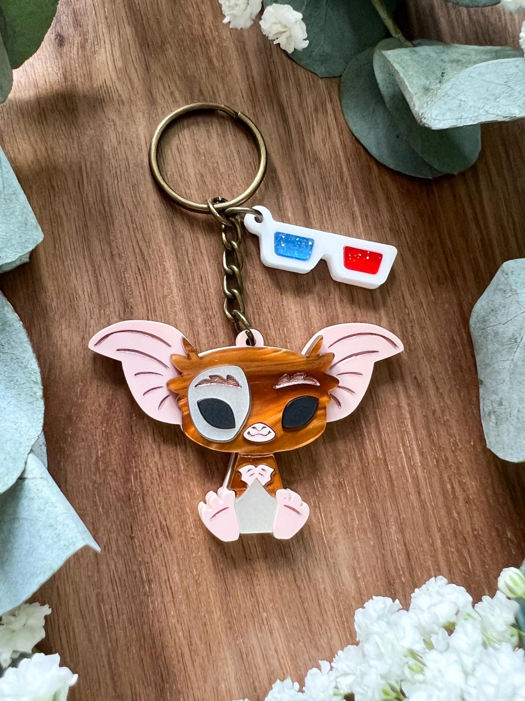 Gizmo Cutie Keychain (80's Horror Classic Fan Art) - Etsy