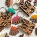 Tiki Kitty Keychain - Etsy